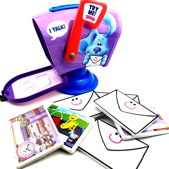 Blues Clues | Toys | Blues Clues You Mail Time Talking Mailbox 7 ...
